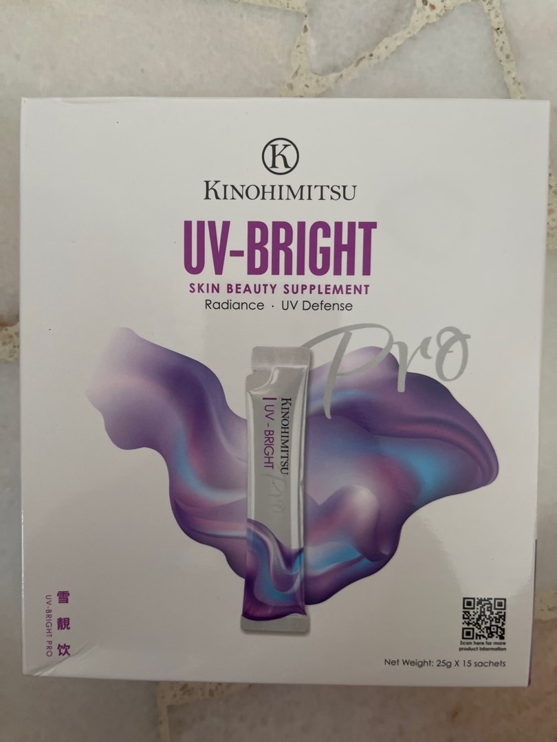 Kinohimitsu UV-Bright Skin Beauty Supplement, Health & Nutrition ...