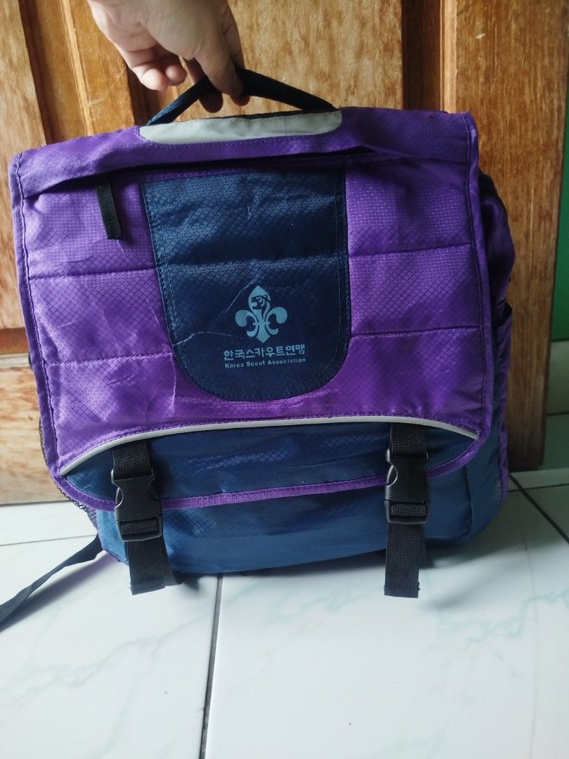 KOREA SEOUL ASSOCIATION RANSEL CAKEP BAHAN NILON NOMINUS BANYAK RUANG WARNA JARANG ADA MUAT ...