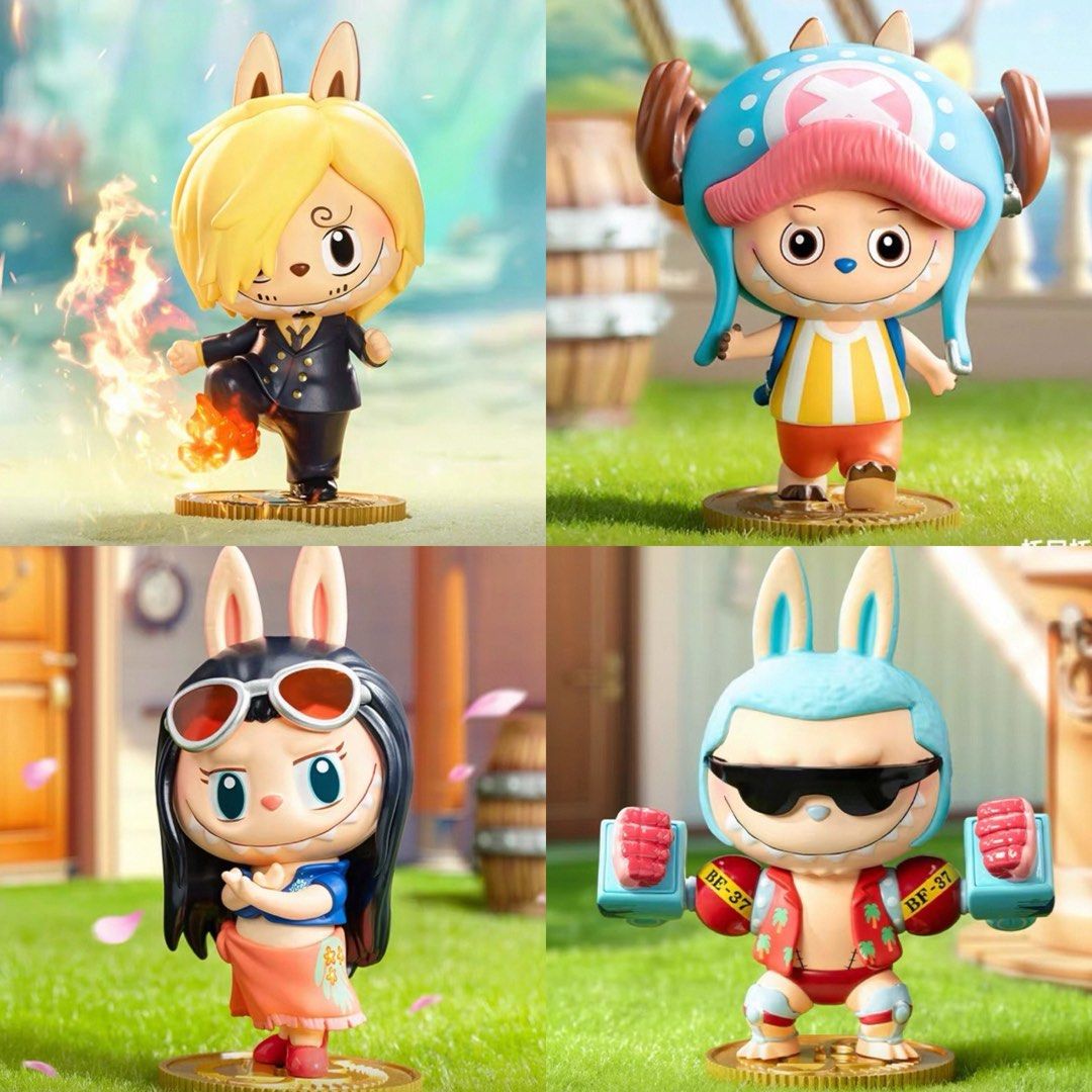 LABUBU ONE PIECE SERIES THE MONSTER POPMART / FULL SET / CONFIRMED DESIGN / SINGLE BLIND BOX ...