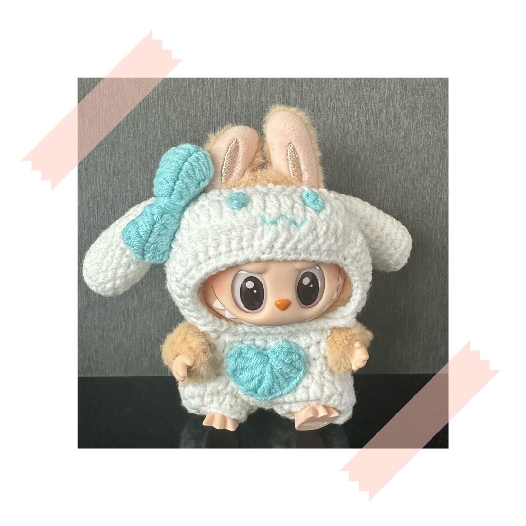 LABUBU SANRIO CINNAMON ROLL OUTFIT, Hobbies & Toys, Stationery & Craft ...