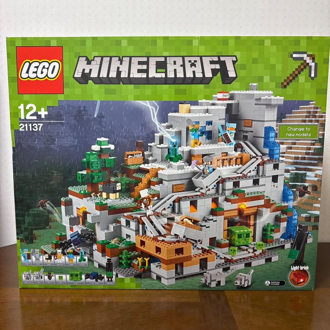 Lego 21137 Minecraft mountain cave, Hobbies & Toys, Toys & Games on ...