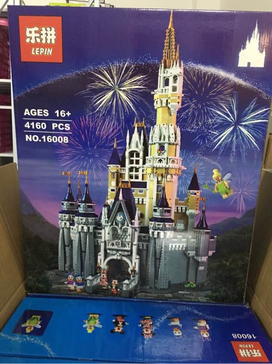 Lego Lepin The Disney Castle Block Set, Hobbies & Toys, Toys & Games on ...