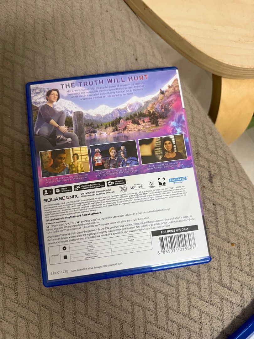 Life is Strange- True Colours PS5, Video Gaming, Video Games ...