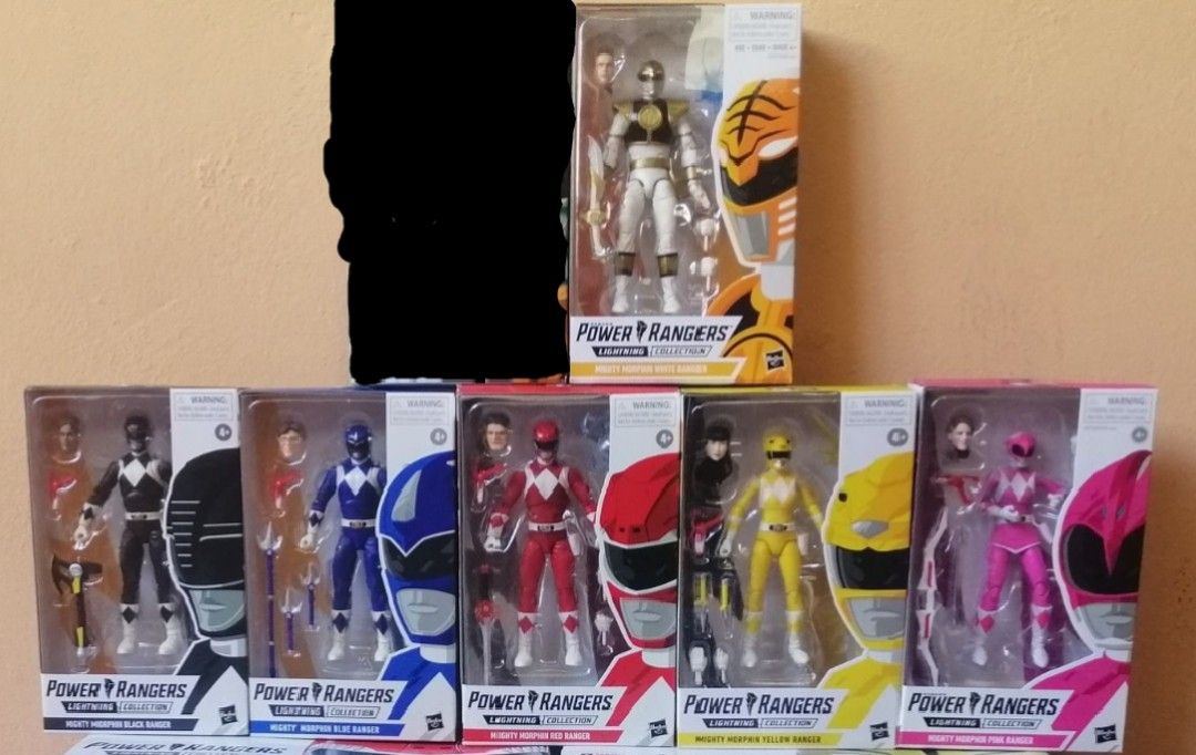 Lightning Collection MMPR set, Hobbies & Toys, Toys & Games on Carousell