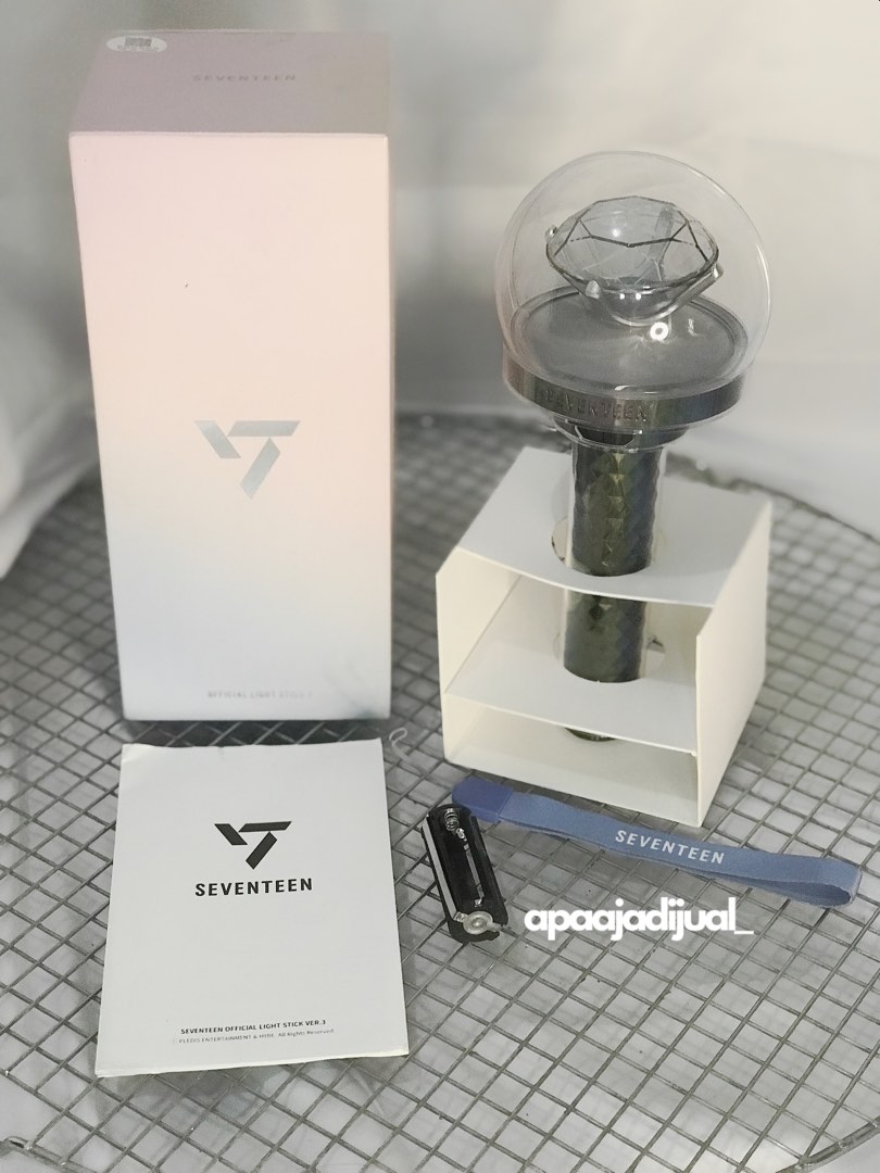 Lightstick Seventeen V3 caratbong, K-Wave di Carousell