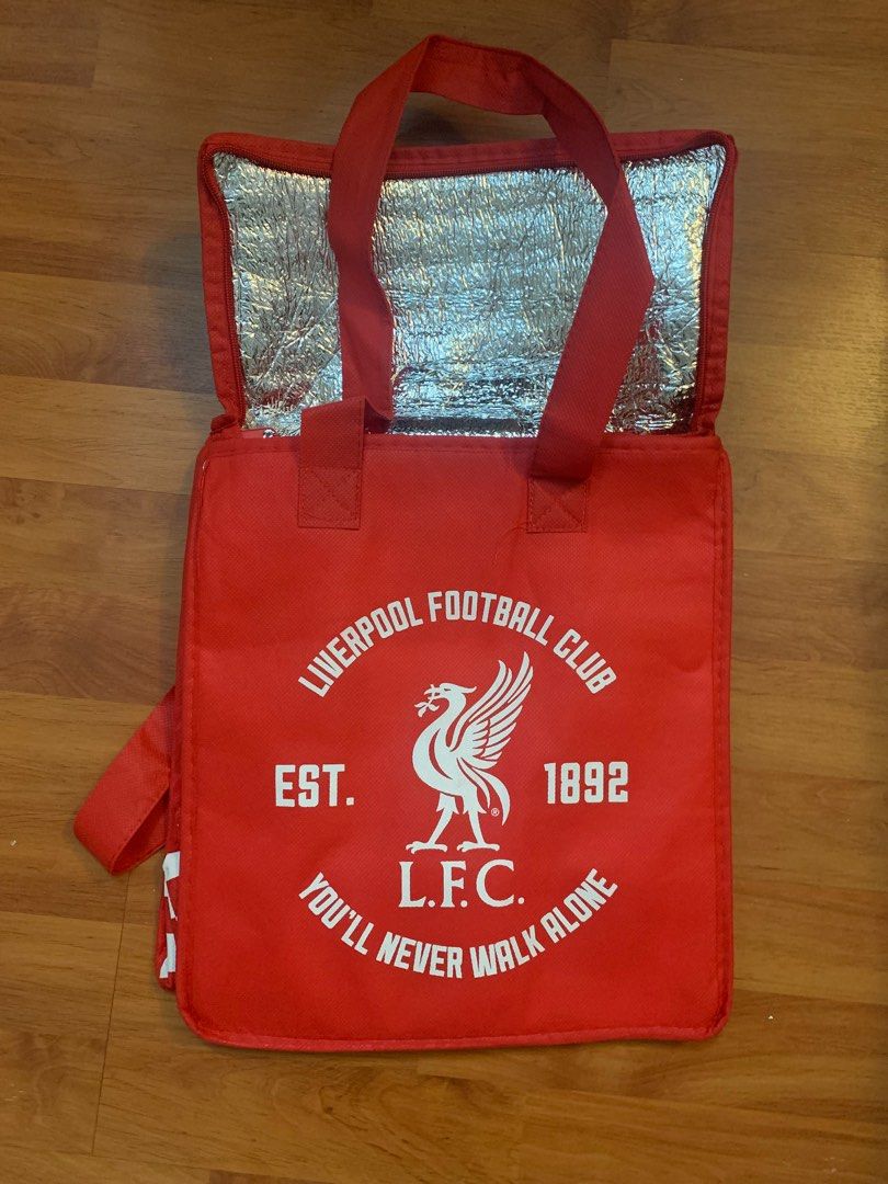Liverpool FC Cooler Bag, Women's Fashion, Bags & Wallets, Backpacks on ...