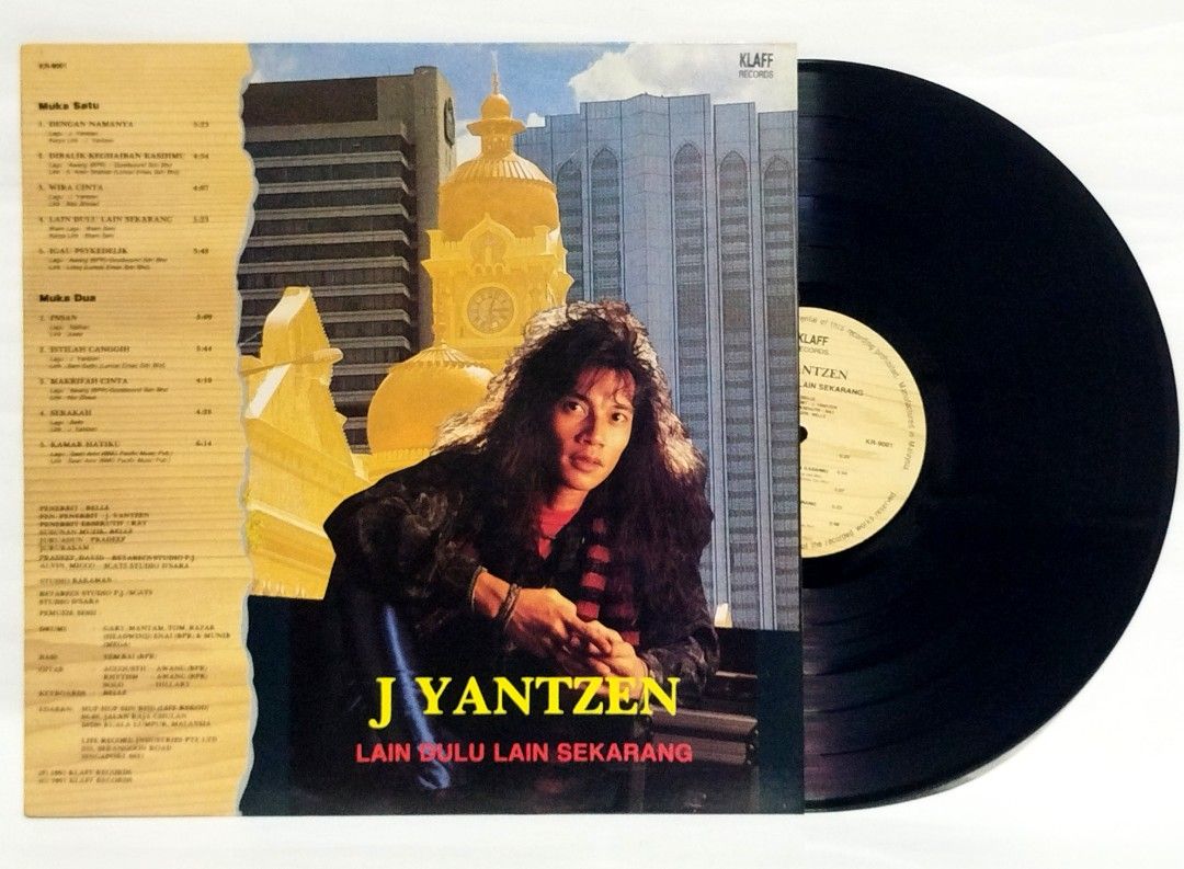 LP J YANTZEN LAIN DULU LAIN SEKARANG / PIRING HITAM, Hobbies & Toys ...