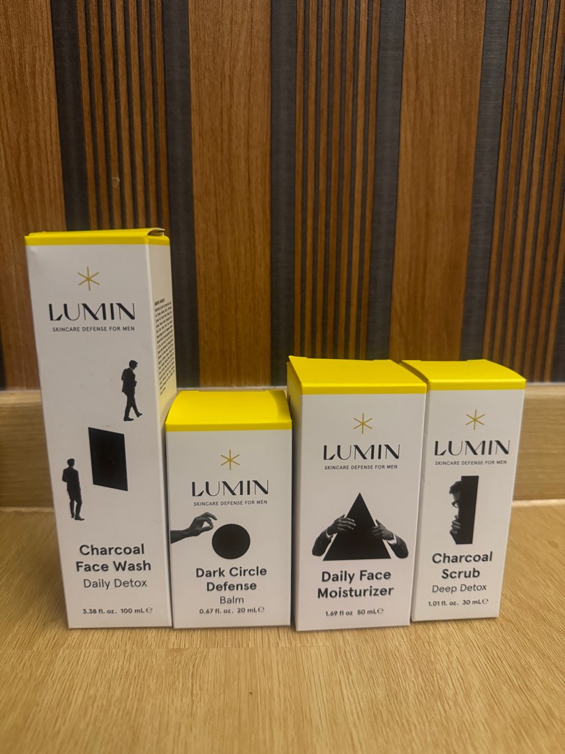 Lumin face wash pack with dark circle defense, Beauty & Personal Care ...
