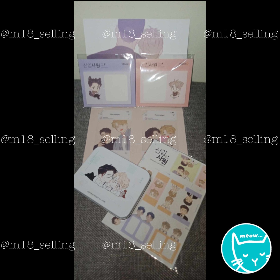 [m18 KR BL] The New Recruit / The New Employee TNR Set (Transparent PC ...