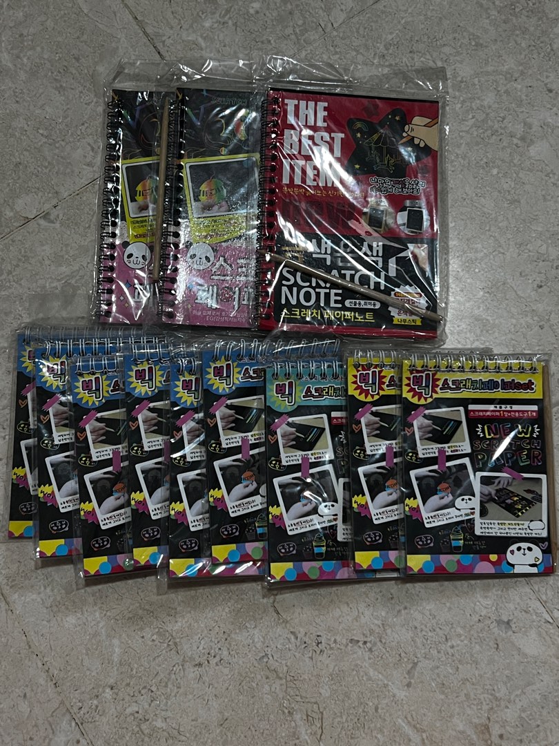 Magic Scratch Book, Hobbies & Toys, Stationery & Craft, Other ...