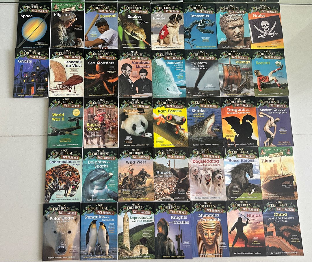 Magic Tree House- Fact Tracker, Hobbies & Toys, Books & Magazines ...