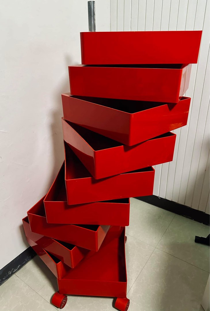 Magis 360 degree container red, Furniture & Home Living, Furniture, Other Home Furniture on ...