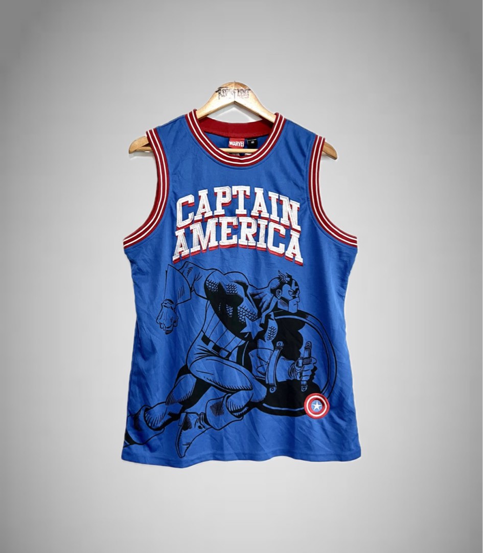Marvel (Captain America) Mad Engine - Full Embroidered, Men's Fashion ...