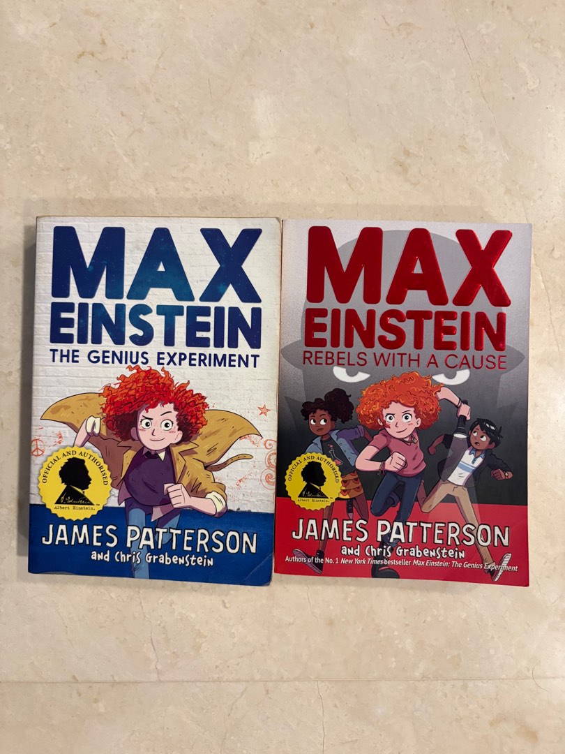 Max Einstein the genius experiment, Hobbies & Toys, Books & Magazines, Children's Books on Carousell