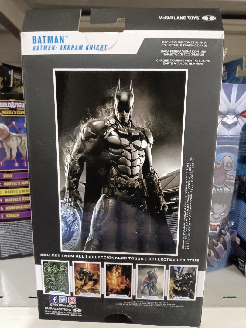 Mcfarlane Arkham Knight Batman, Hobbies & Toys, Toys & Games on Carousell
