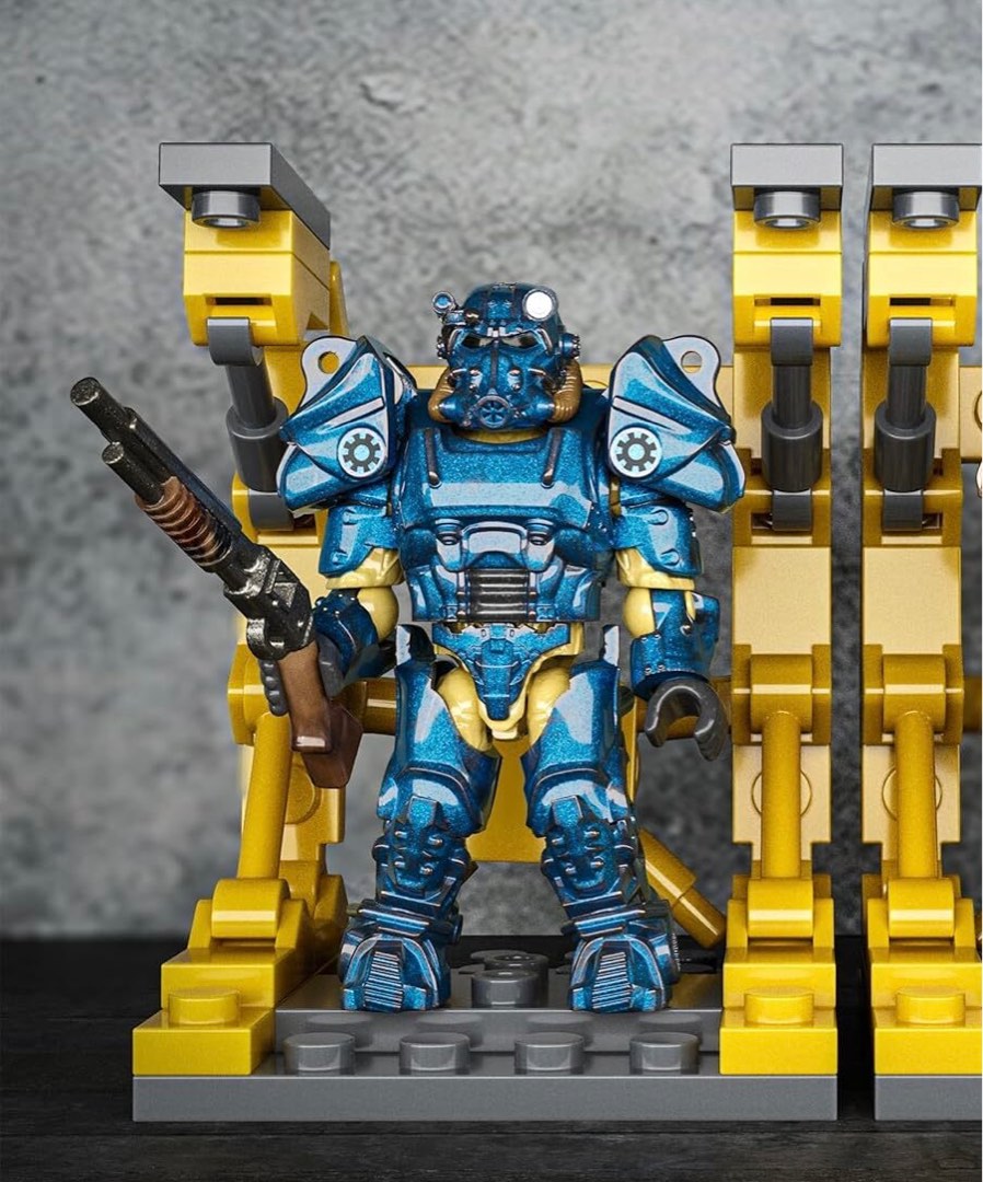 MEGA Fallout T-60 Power Armor (Vault Tech color), Hobbies & Toys, Toys ...
