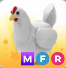 Mega Fly ride Chicken Adopt Me, Video Gaming, Gaming Accessories, In ...