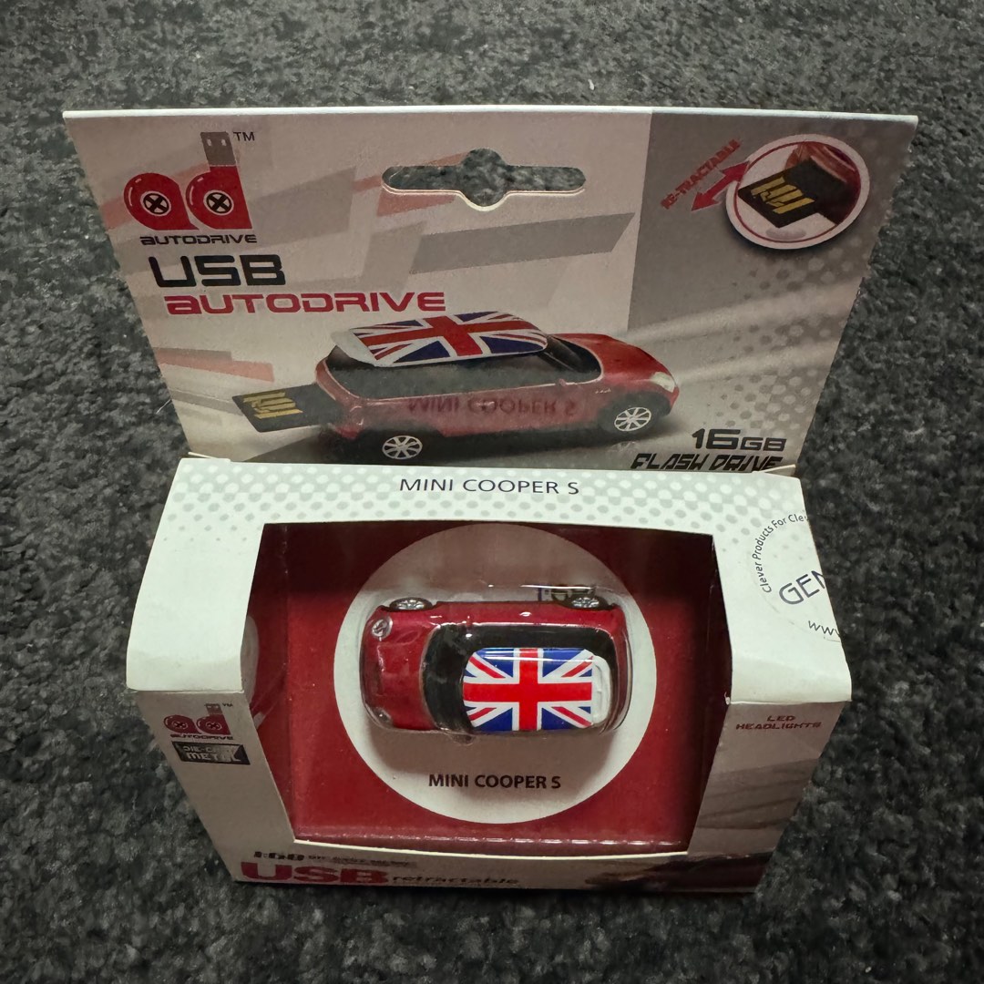 Mini Cooper S Flash Drive USB Stick, Hobbies & Toys, Memorabilia ...