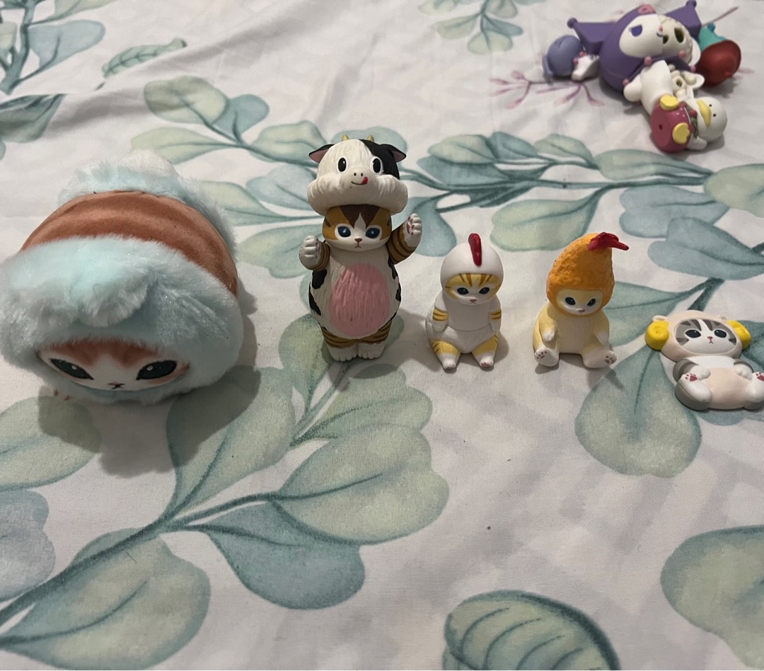 Mofusand Cat Anik Anik Authentic Figurines Plushies Keychains Magnet ...