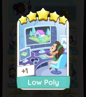 Monopoly Go | 5-star card | Low Poly, Video Gaming, Video Games, Others ...