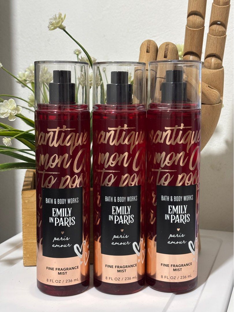 NEW!!! Bath & Body Works Emily in Paris Collections - Paris Amour ...