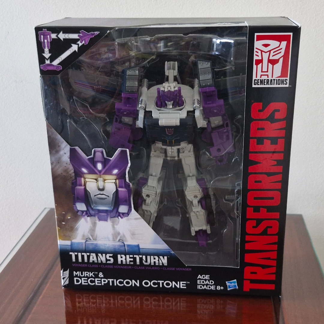 New MISB Mint in Seal Box Transformers Octane and Murk Voyager class ...