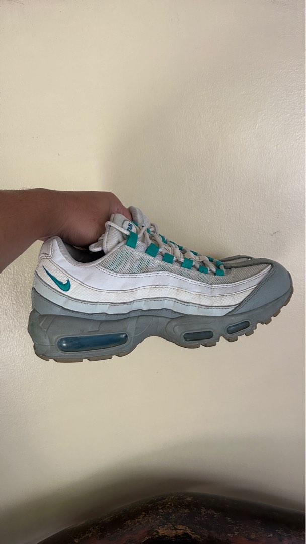 Nike Airmax 95 | Size 8.5 (Essential Clear Emerald), Men's Fashion, Footwear, Sneakers on Carousell