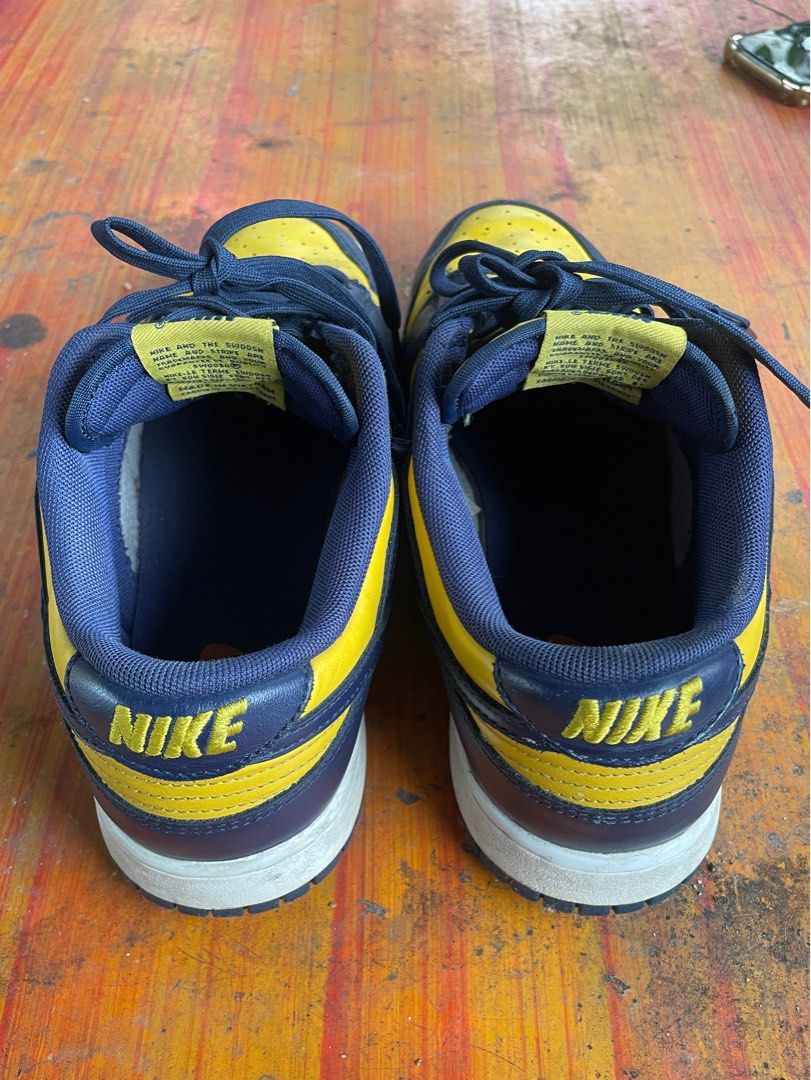 Nike SB Dunk Michigan, Men's Fashion, Footwear, Sneakers on Carousell