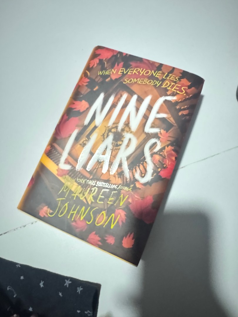 Nine Liars by Maureen Johnson, Hobbies & Toys, Books & Magazines ...