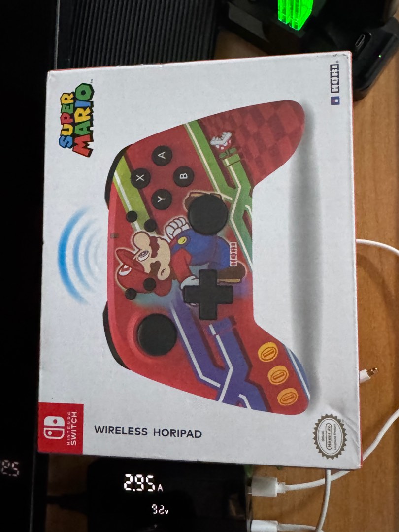 Nintendo Switch Super Mario wireless controller, 電子遊戲, 電子遊戲機, Nintendo ...