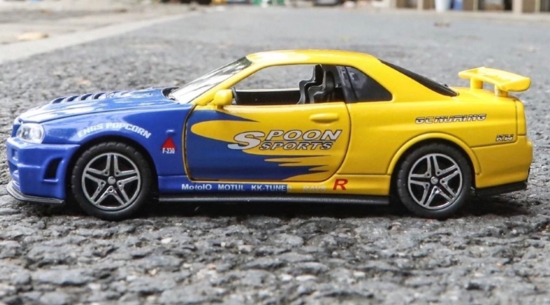Nissan Skyline R34 Spoon & Fast furious Brian, Hobbies & Toys, Toys ...