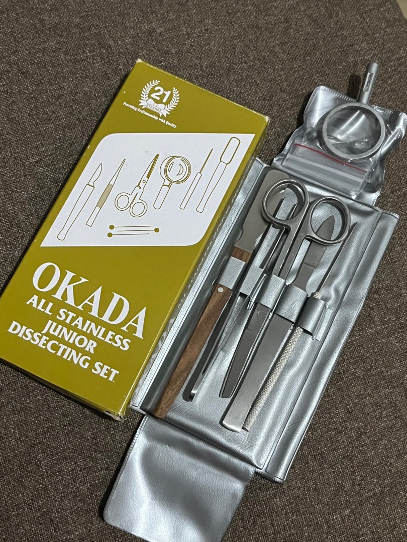Okada Stainless Junior Dissecting Kit, Everything Else, Others on Carousell