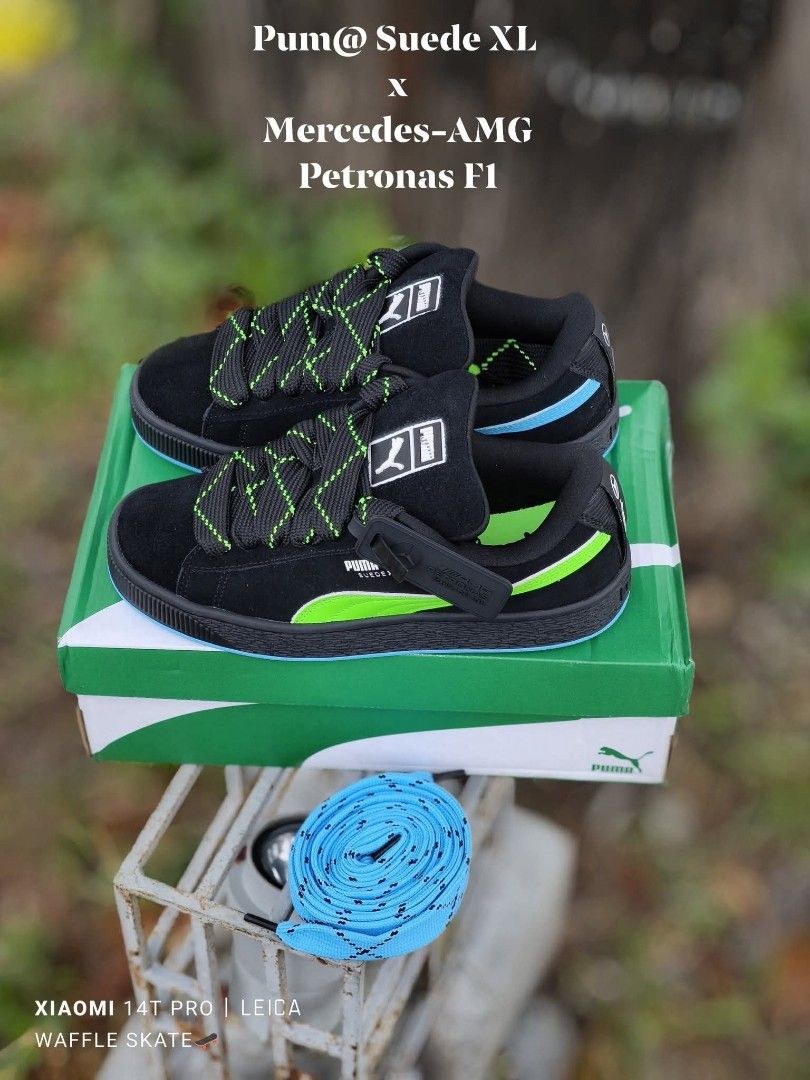 Original & Brand New Puma Suede XL x Mercedes-AMG Petronas F1, Men's ...