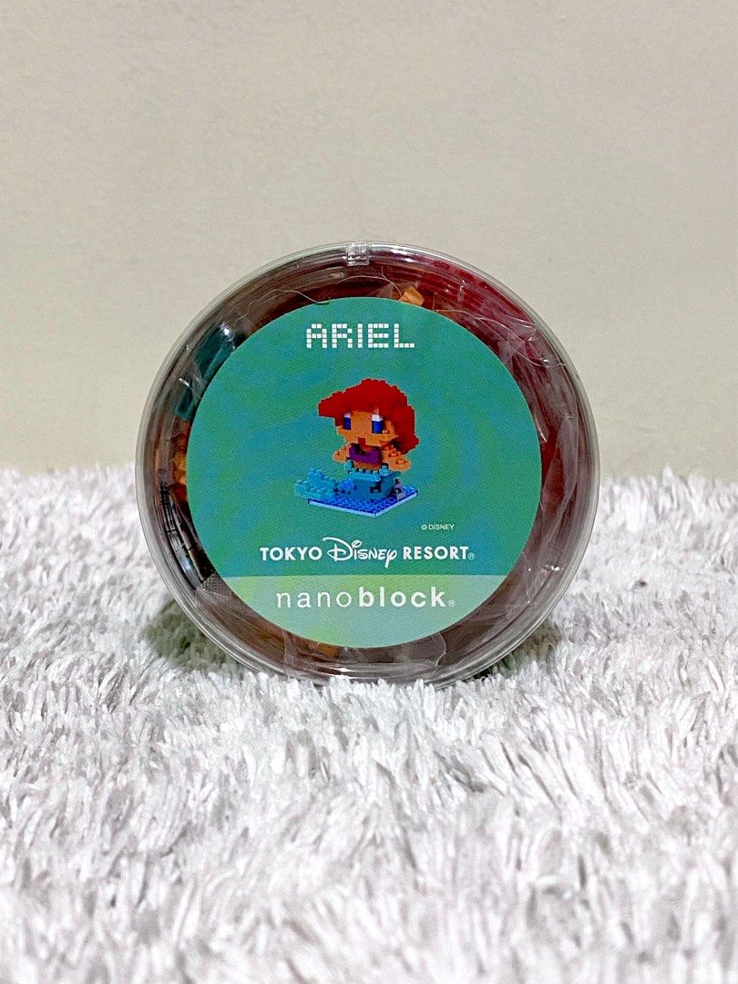 Original Tokyo Disney Resort Nano Block: Ariel The Little Mermaid 2015 ...