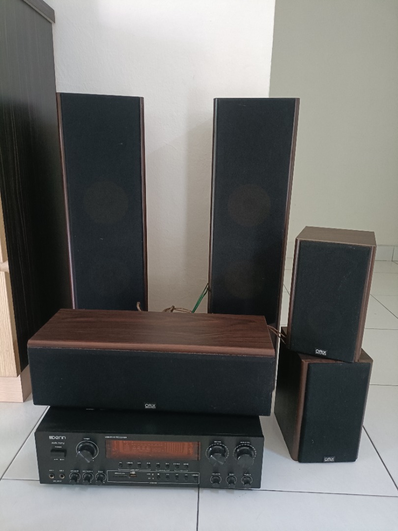 orix speaker + denn avr-707u, Audio, Soundbars, Speakers & Amplifiers ...