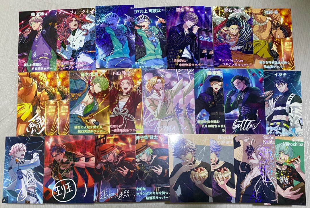 Paradox Live 5th Anniversary/SURVIVE Trading Profile Cards, Hobbies ...