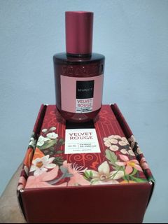Parfum scarlett Velvet rouge, Kesehatan & Kecantikan, Parfum, Kuku ...