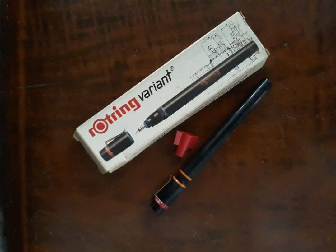SALE RAMADHAN Pen Rotring Variant 1,2 NOS new old stock, Buku & Alat ...