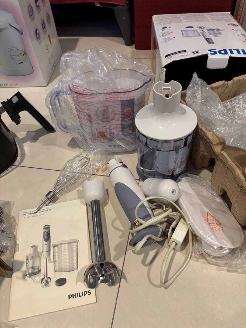 Philips Blender Set (Handheld) , TV & Home Appliances, Kitchen ...