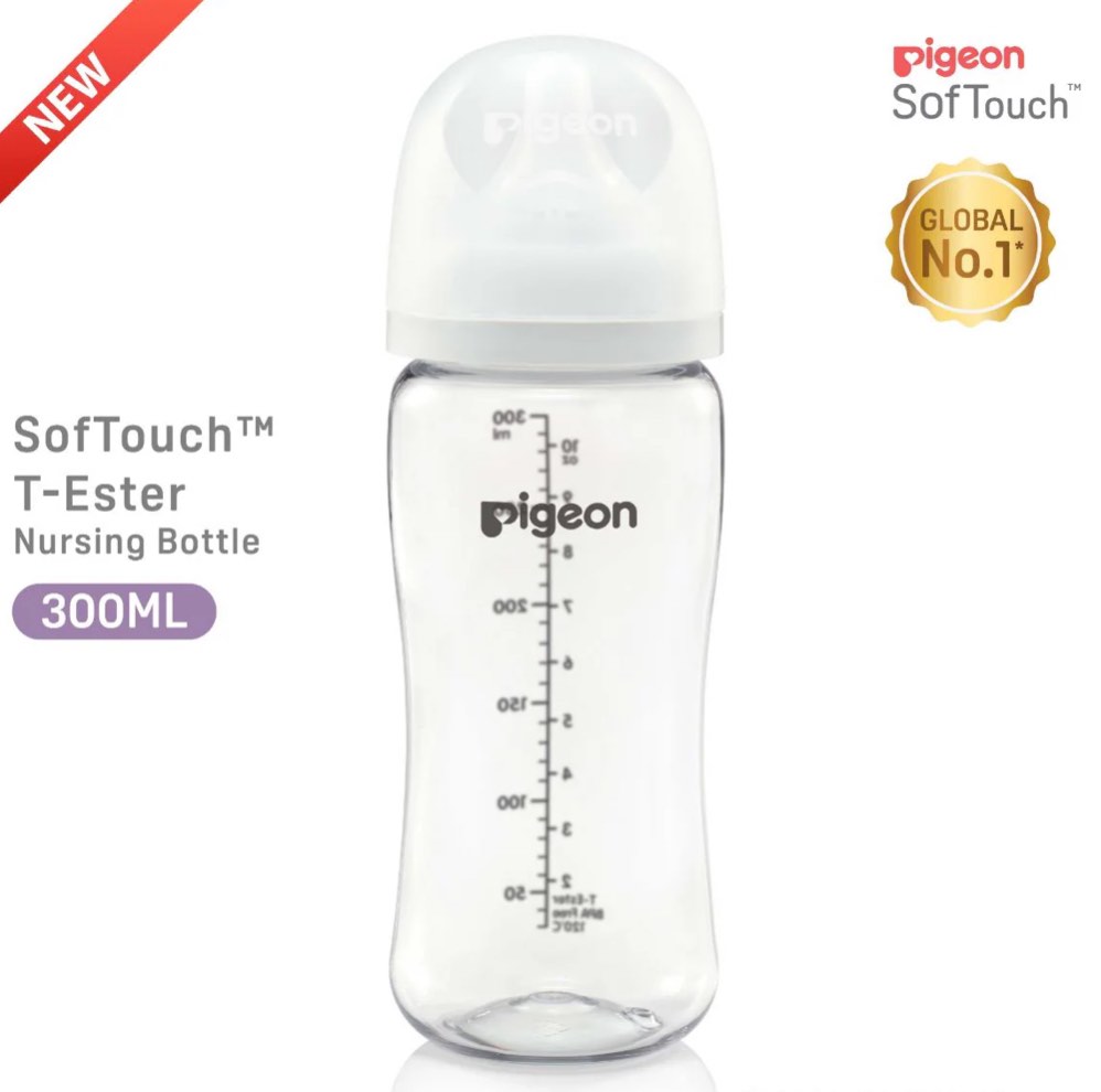 Pigeon Softouch 3 Nursing Bottle T-Ester 300ml, Babies & Kids, Nursing & Feeding, Breastfeeding ...