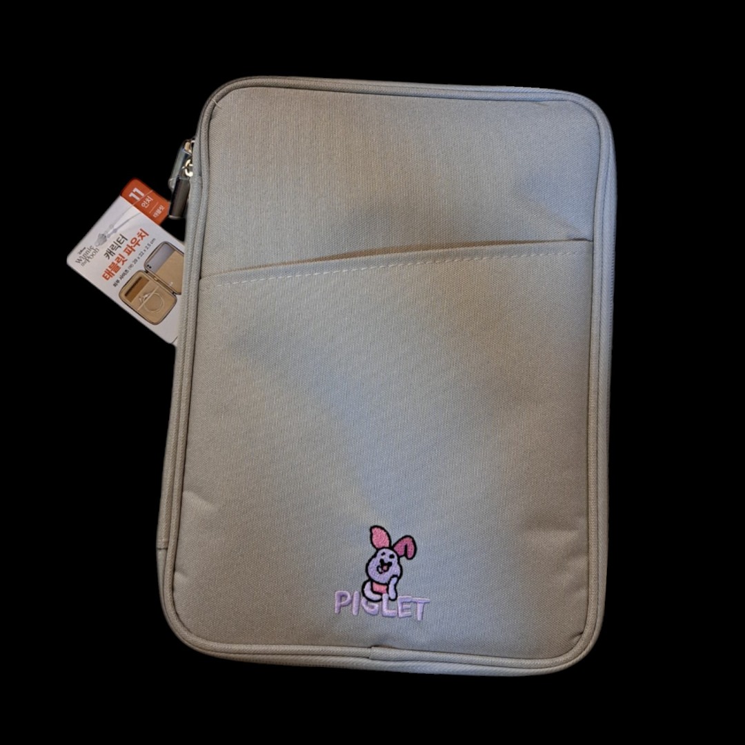 Piglet tablet pouch ipad pouch 豬仔平板電腦袋 ipad袋 迪士尼 disney 11inch 11吋 小熊維尼 ...