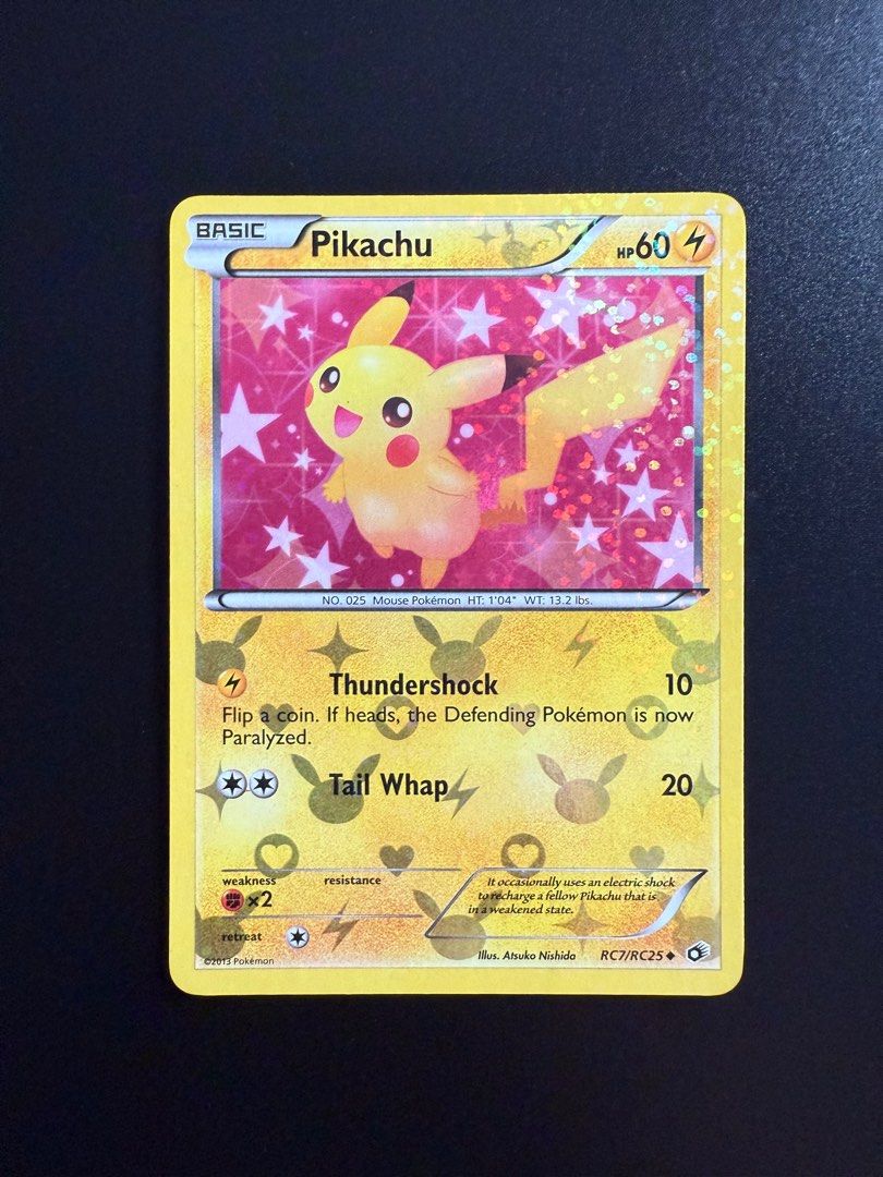 Pikachu RC7/RC25 - Holo Radiant Legendary Treasures Set - Pokemon TCG ...