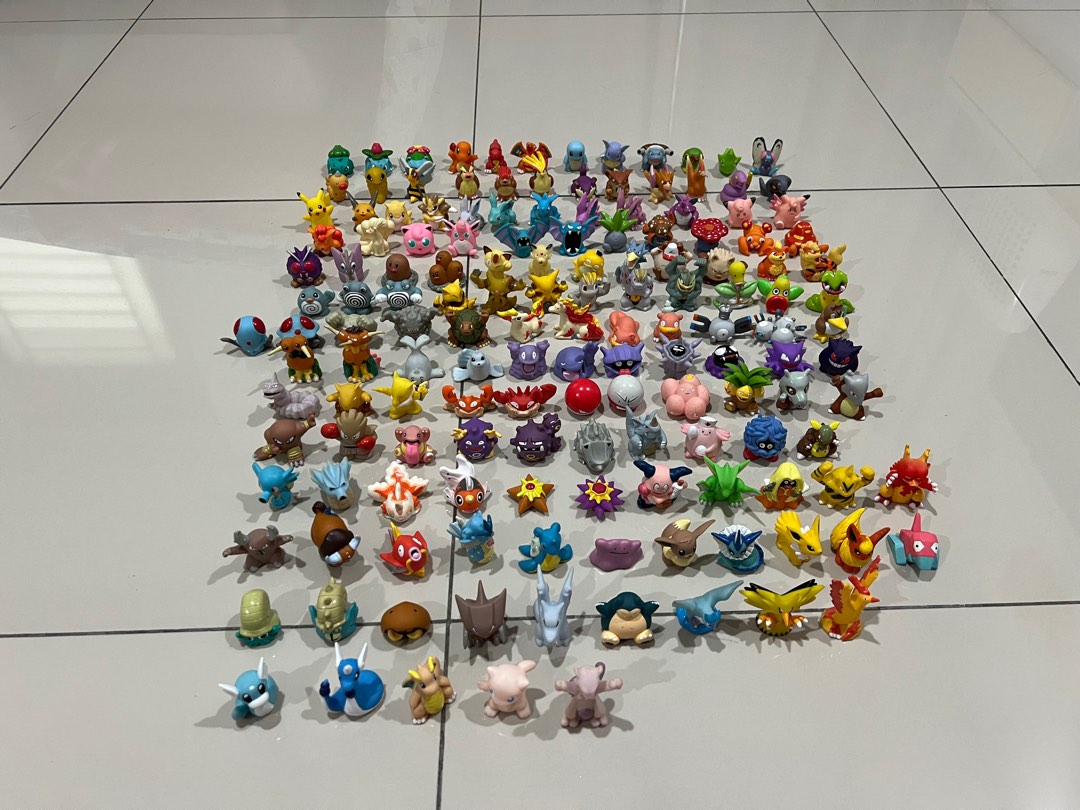 Pokemon 1st gen full set finger doll (151 pcs), Hobbies & Toys, Toys ...