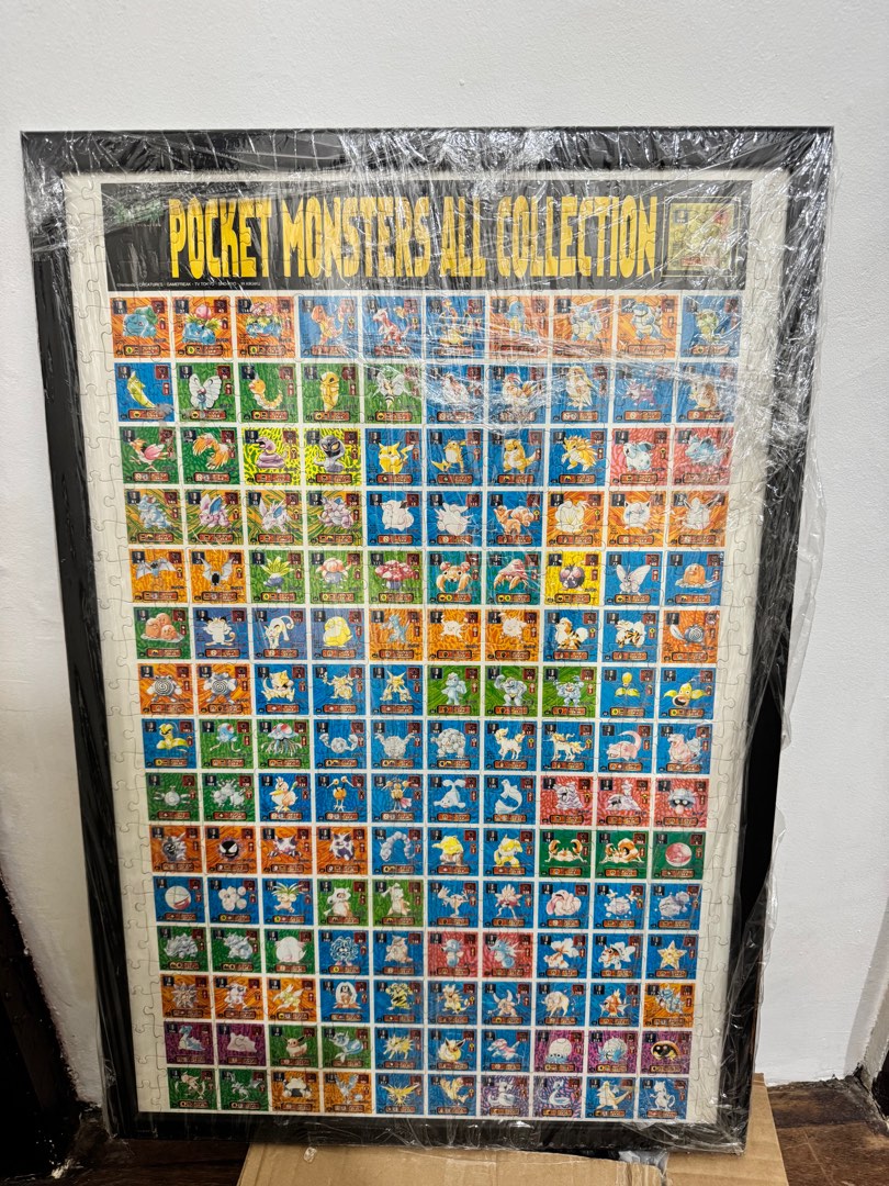 Pokemon Pocket Monsters Vintage Jigsaw Puzzle, Hobbies & Toys ...