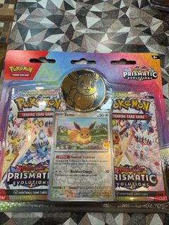 Pokemon SV8.5 Prismatic Evolutions 2-Pack Blister, Hobbies & Toys, Toys & Games on Carousell