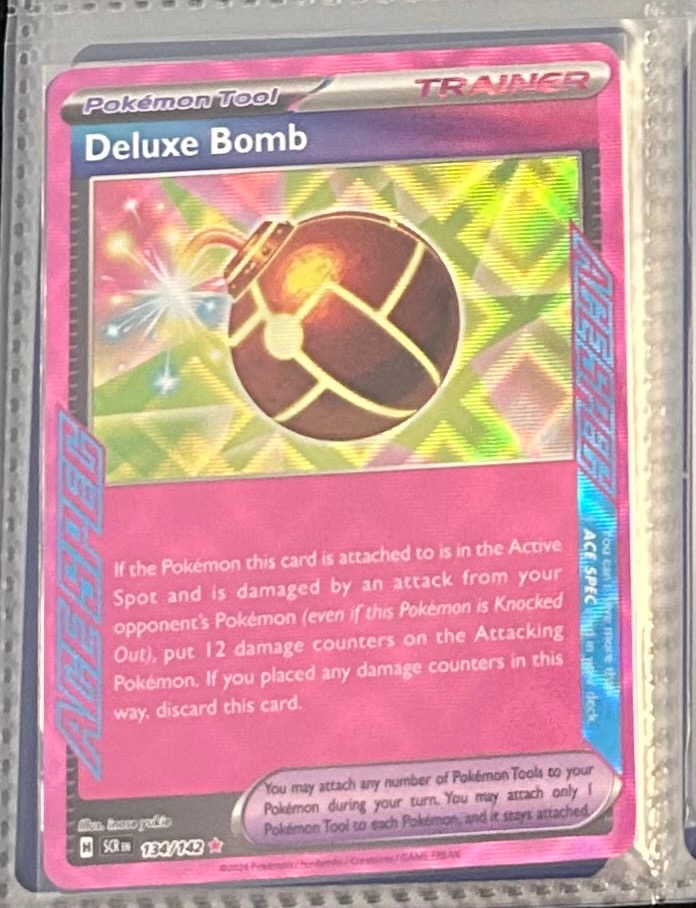 Pokemon TCG Deluxe Bomb Ace rare, Hobbies & Toys, Collectibles ...