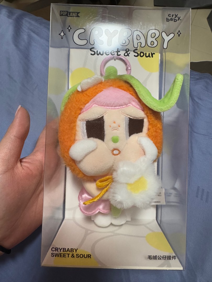 Pop Mart Pop Land Crybaby Cry Baby Sweet & Sour Plush Pendant Limited ...
