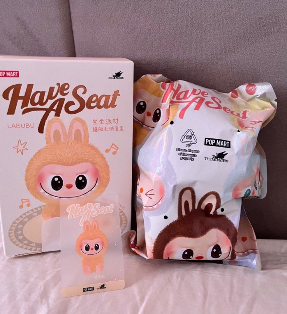 POPMART HAVE A SEAT BABA, Hobbies & Toys, Toys & Games on Carousell
