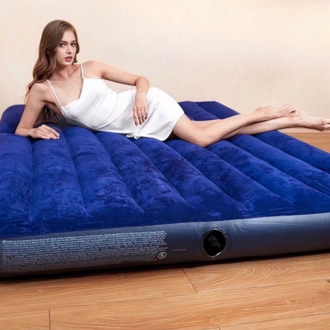 Premium Inflatable Air Mattress | Deflatable Travel Bed for Camping ...