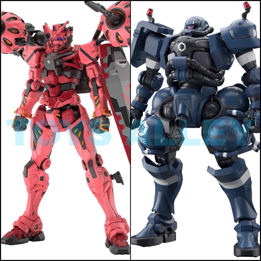 [Preorder] HG 1/144 Police Zaku / Red Gundam - Gundam GQuuuuuuX ...